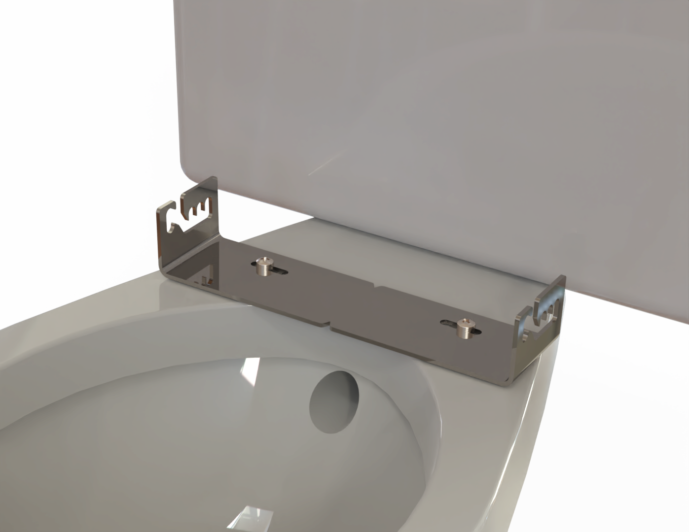 Ashby Lift Square Toilet Raiser | Gordon Ellis