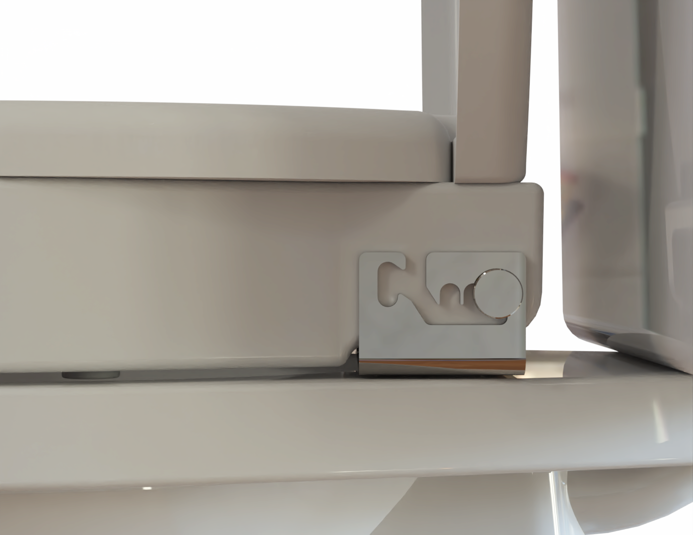 Ashby Lift Square Toilet Raiser | Gordon Ellis